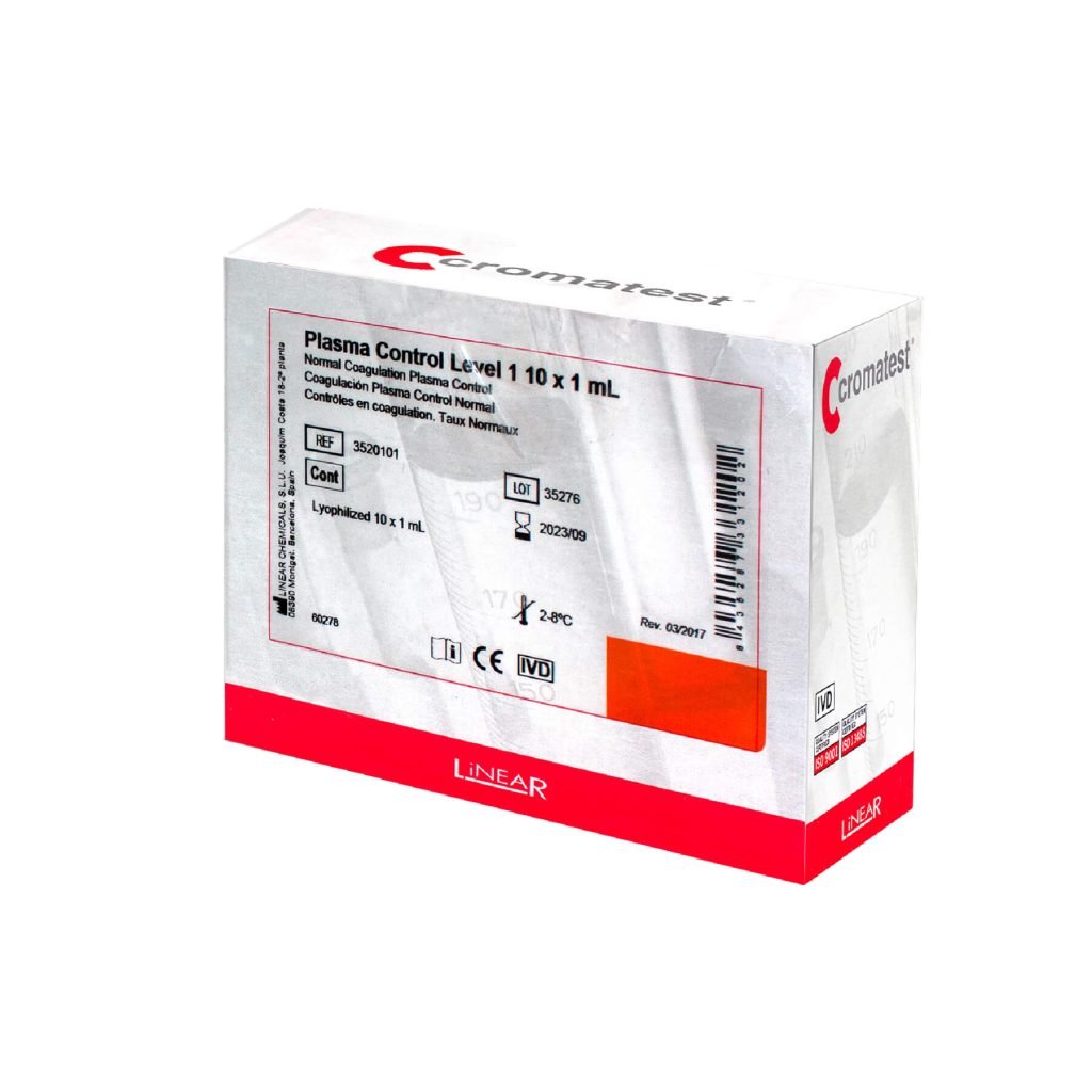 Control para Coagulación nivel 1 - Labindustrias